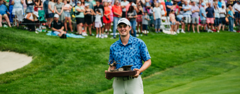 Davis Thompson makes it three in a row at John Deere Classic ‘Trophy ...