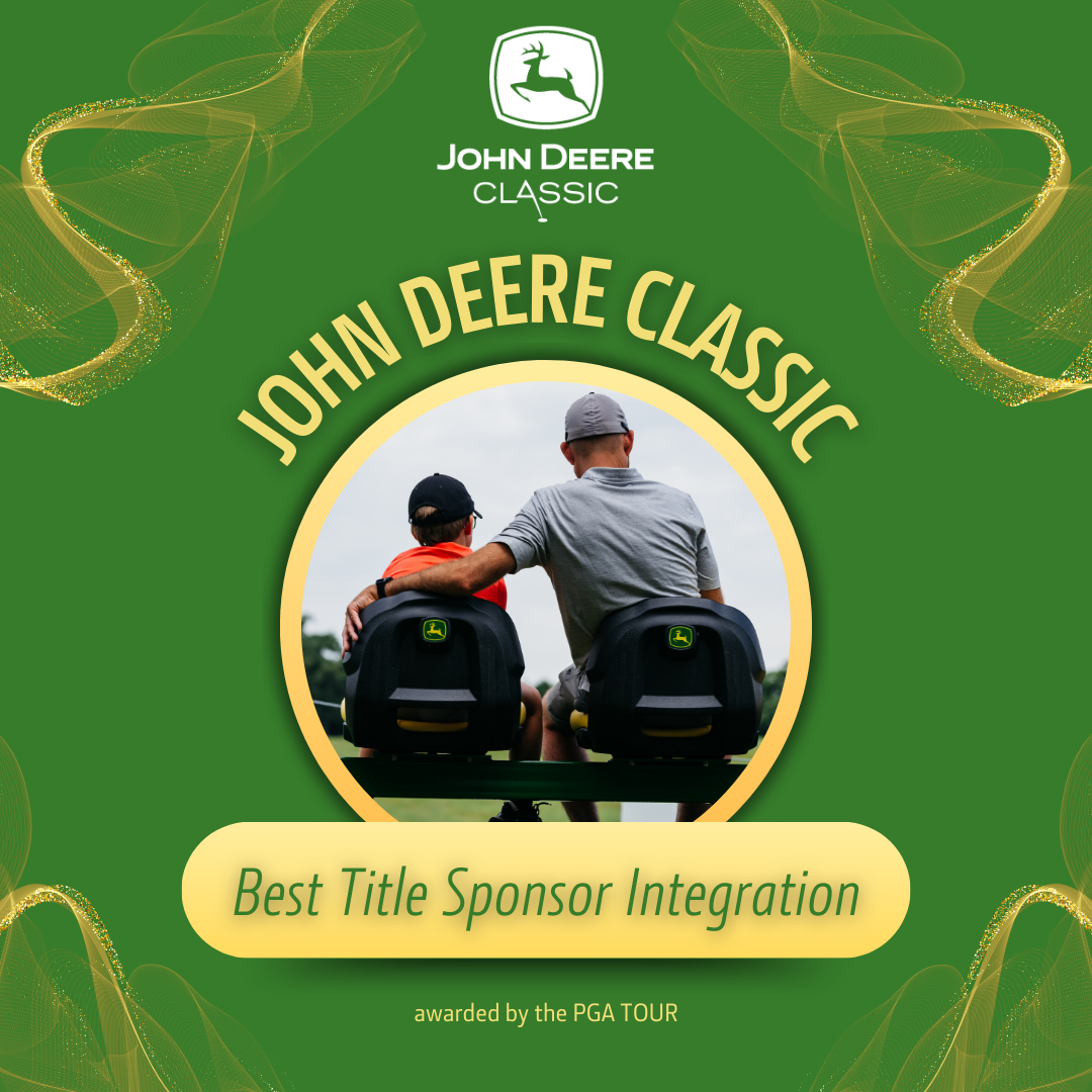 JOHN DEERE CLASSIC RECEIVES TWO MAJOR PGA TOUR AWARDS - John Deere Classic